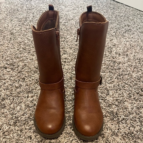 OshKosh B'gosh | Shoes | Toddler Girl Brown Riding Boots | Poshmark